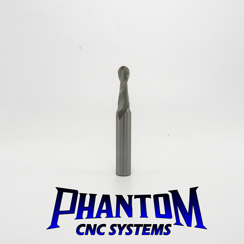 3/8" Ball Nose Router Bit w/ 1/2" shank 1 1/4 CL X 3 1/2" OAL - Buy ...