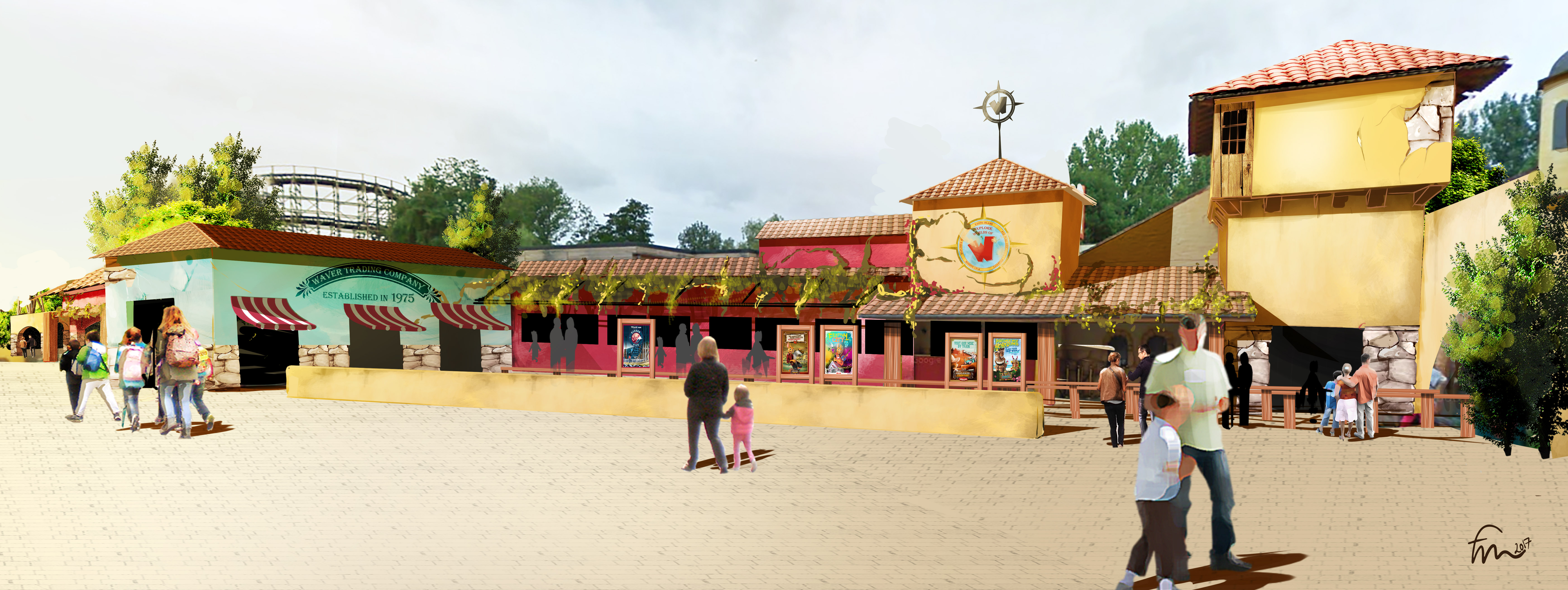 WALIBI PARKS ART DIRECTION | fabienmanuel
