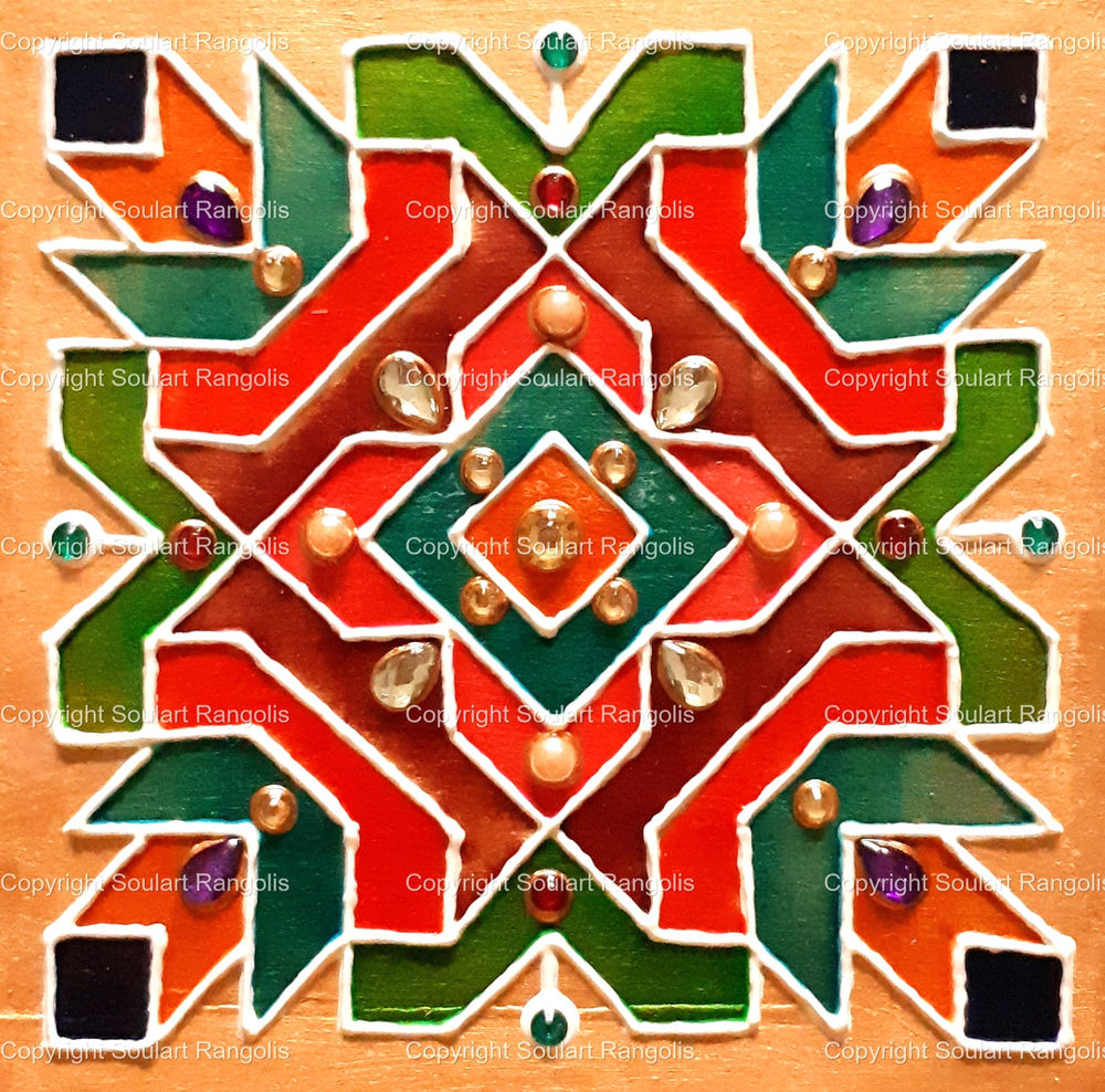 Types of Rangoli In India- Raangoli
