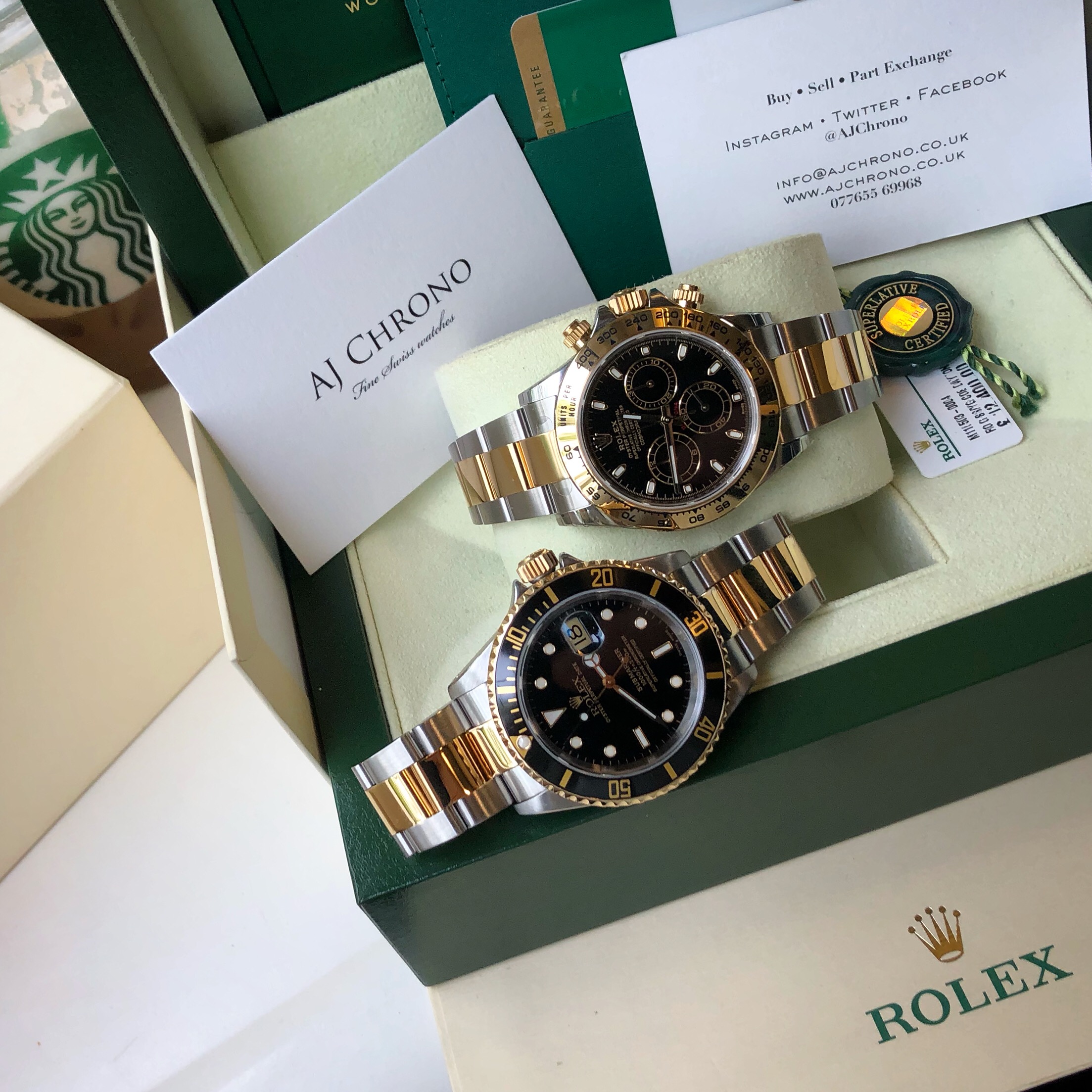Investment Rolex Specialist AJ Chrono