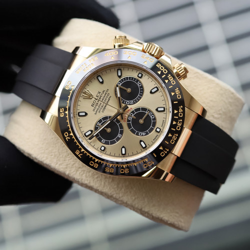 18ct Yellow Gold Rolex Daytona Oysterflex ‘Pikachu’ Dial | AJ Chrono