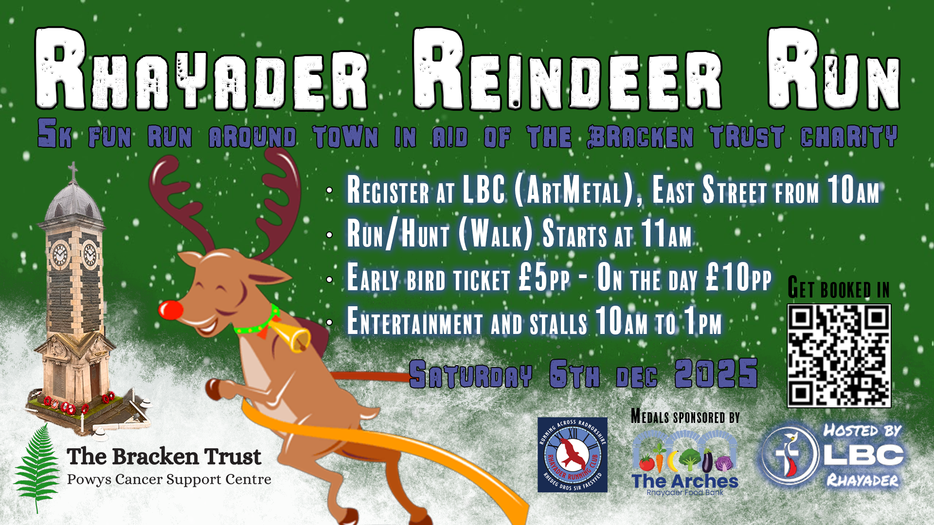 Rhayader Reindeer Run 2025 | Lbc Rhayader