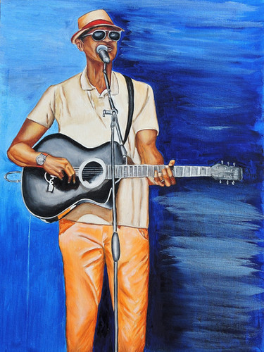 Johnny Lloyd - Original Oil Painting | YellowButterfly