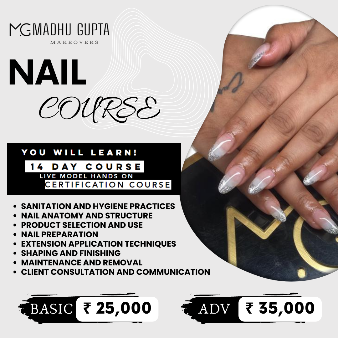 Best Nail Extension Course by MG Makeovers in Gurgaon