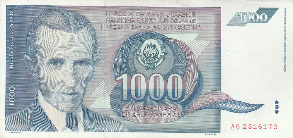 Notes Of The October Dinar, The Grand Vožd: 50 Billion Dinara ...
