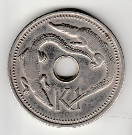 The Crocodile Coins Of Melanesia: 1 Kina (Papua New Guinea, 1975)-Article