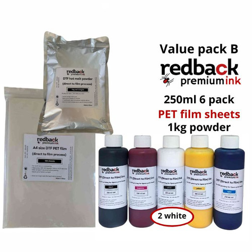 DTF Value Pack B | Redback Premium Ink