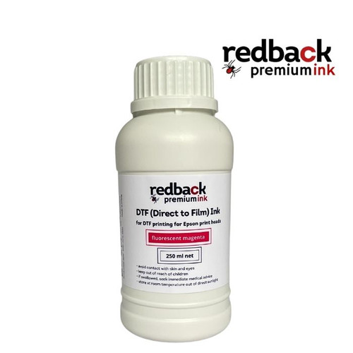 DTF fluorescent ink 250ml - premium quality | Redback Premium Ink