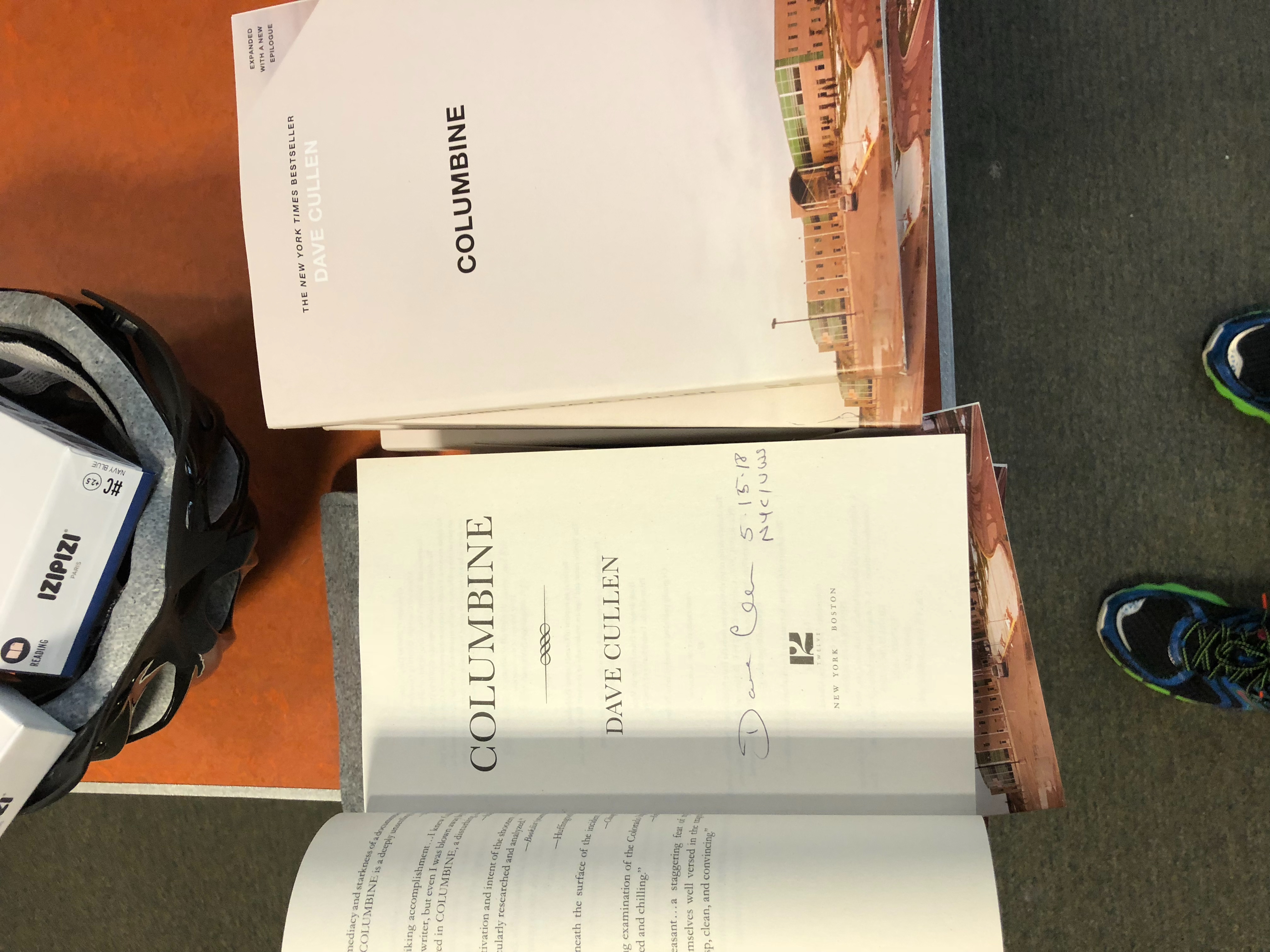 Signed 12 COLUMBINE copies at B&N | Dave Cullen, author of PARKLAND ...