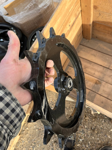 CBT notched steel planter closing wheel | Back 40 Sales