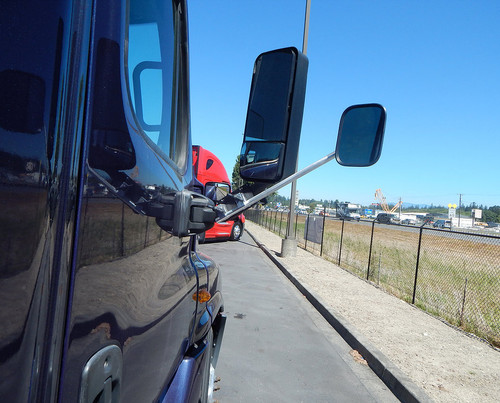 Freightliner Cascadia Oversize Load Mirror Extension Bracket ...