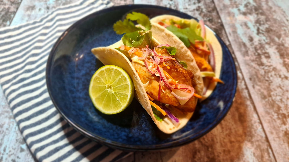 Flaming Good Fish Tacos