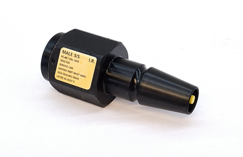 Male 'C' Coupling with Self Sealing Valve - M22 | Delta-P.co.uk