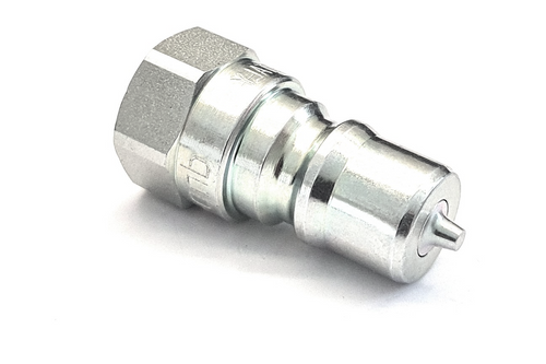 ISO B Male Coupler with 1/4" BSP Thread | Delta-P.co.uk