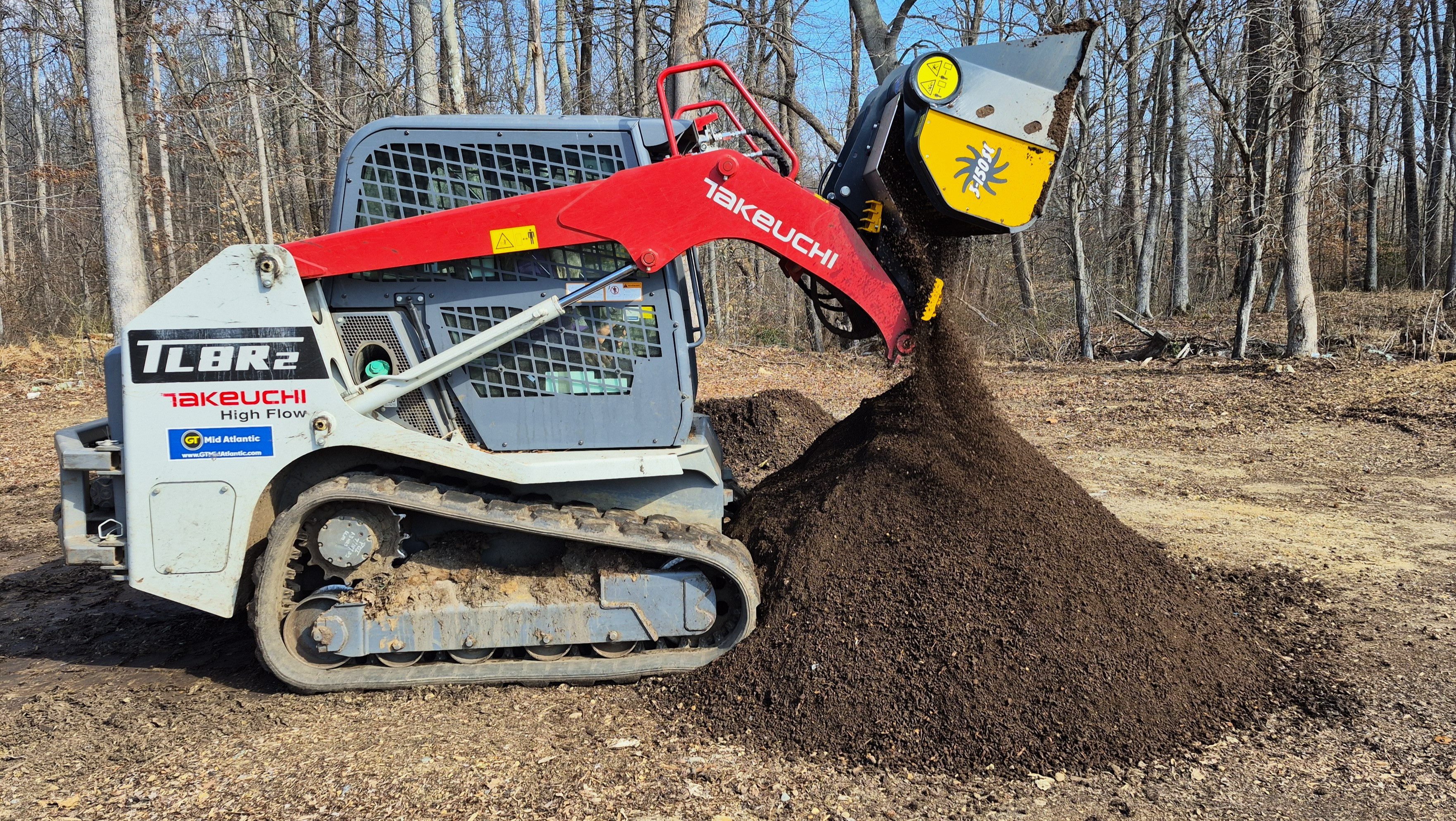 Gyru-Star 3-150SL | Skid Steer Screening Bucket