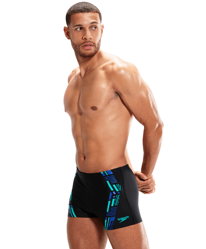 Speedo - Mens Tech Print Aquashort | Gogglebox Swimwear