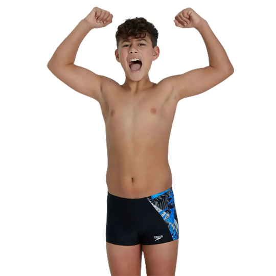 Speedo - Boys Digital Panel Aquashort | Gogglebox Swimwear