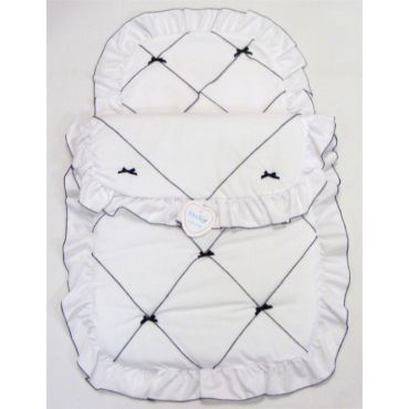 Kinder Criss Cross Pram Cover Set | Mott & Gido Ltd