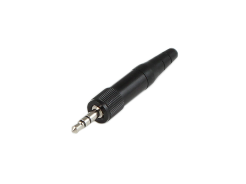 Deluxe 3.5mm TRS Locking Connector, Black | Cable Techniques