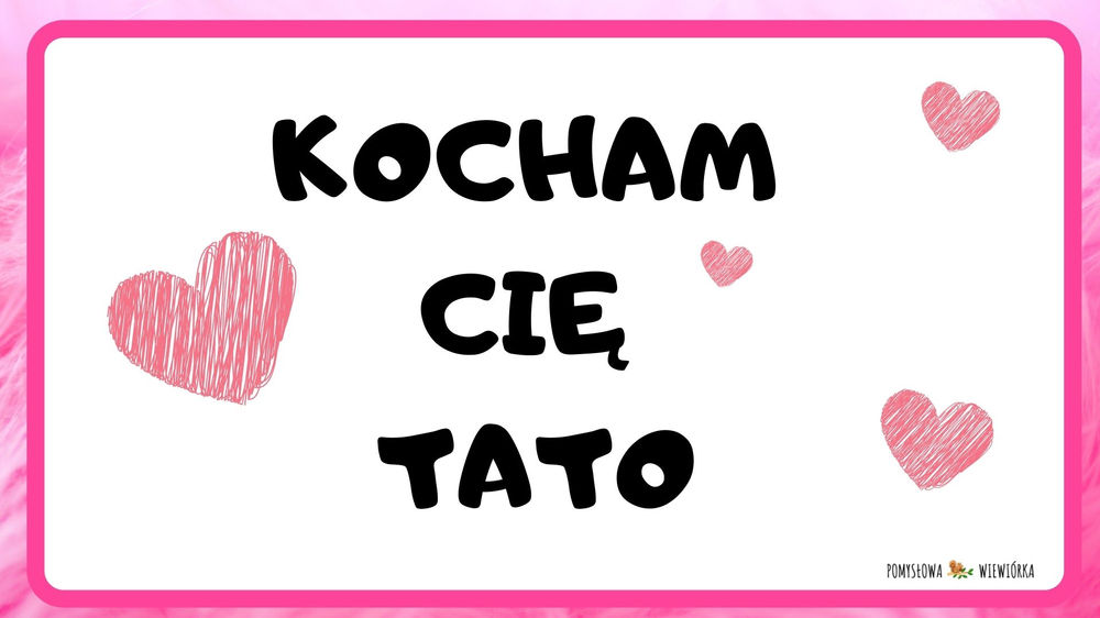 Kocham Ci TATO Kocham Ci TATO