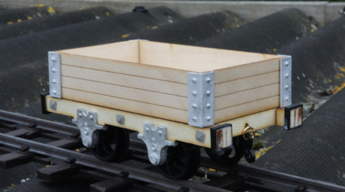 16mm scale Talyllyn 4 plank open wagon kit | IP Engineering