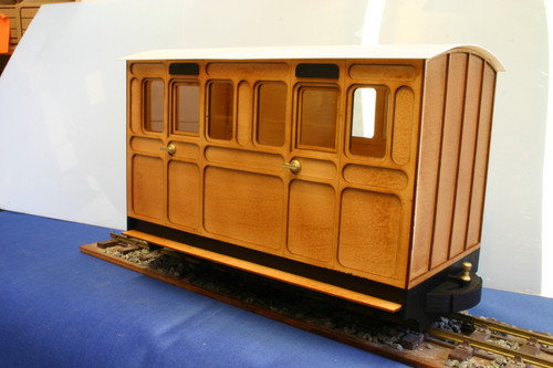 7/8ths Scale 2 Compartment 2nd Class Coach Kit | IP Engineering