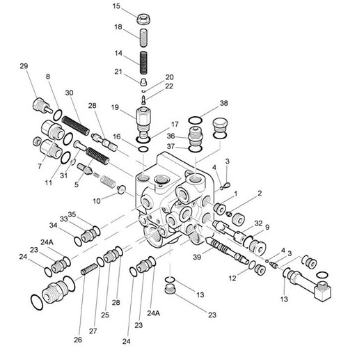Used Compensator Valve fits Case IH Maxxum | My Vxw Site 8608dk