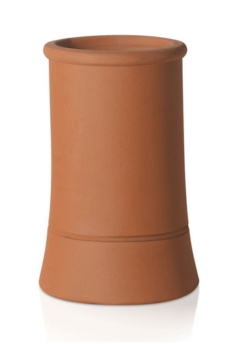 Straight Roll Top Chimney Pot 450mm | Melbros