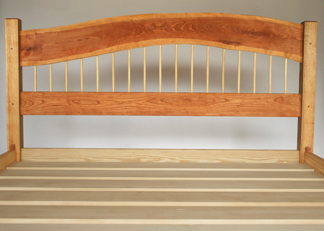 Naturally Curved Cherry Bed | Evan B Sachs