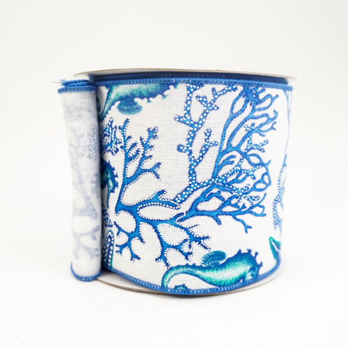 RIBBON UNDER THE SEA BLUE (2 SIZES) | Craftex