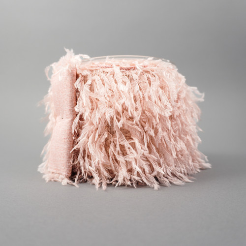 RIBBON FEATHER FUR PINK (3 SIZES) | Craftex