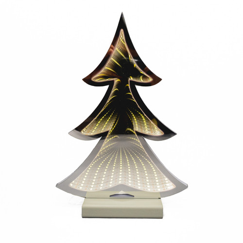 INFINITY CHRISTMAS TREE LIGHT WHITE (2 SIZES) | Craftex