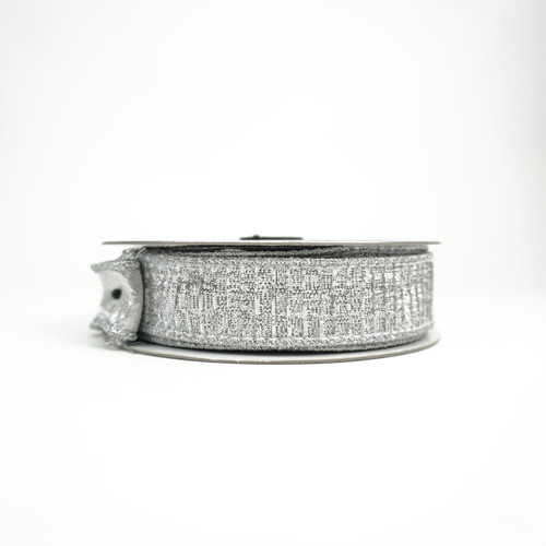 RIBBON PLEATED METALLIC SILVER (3 SIZES) | Craftex