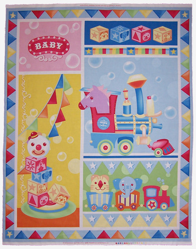 Baby Panel - Ringling Bros & Barnum Bailey Circus. | Quilted Glo