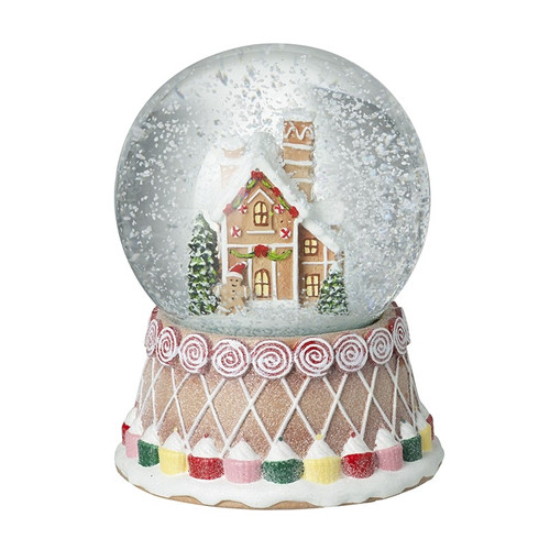 Gingerbread House Snow Globe | The Rum Lot