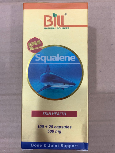 Squalene 500mg 120 capsules | Wing Fung Store