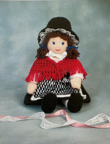 Megan the Knitted Welsh Doll - KP-14 Knits & Pieces Knitting Pattern ...