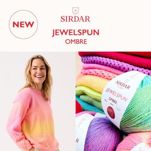 Sirdar Jewelspun Ombre Aran Yarn 400g Balls - 6 Colours | Miss Lavenders
