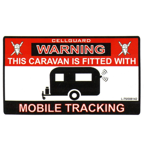 Caravan / Motorhome Tracking Sticker | IDS Camping & Leisure