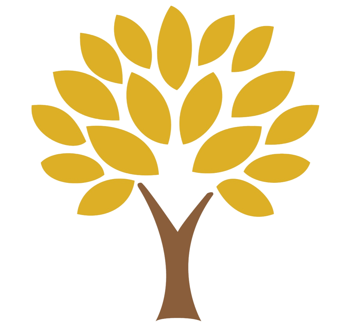 yellow tree circle logo