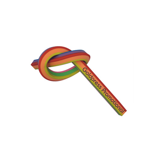 Promotional Rainbow Rope Eraser | Printed | UK