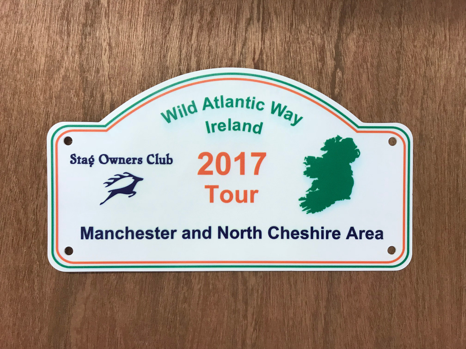 Car Rally Plaque | Order Here | Fast Delivery