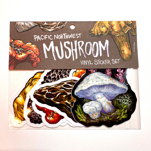 Mushroom Sticker Pack | Emily Poole Art