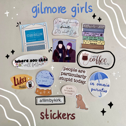 Gilmore Girls Vinyl Stickers | Forest Berry