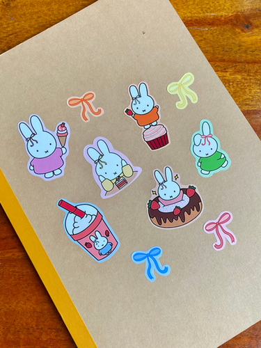 Miffy + Desserts Sticker Pack | Forest Berry