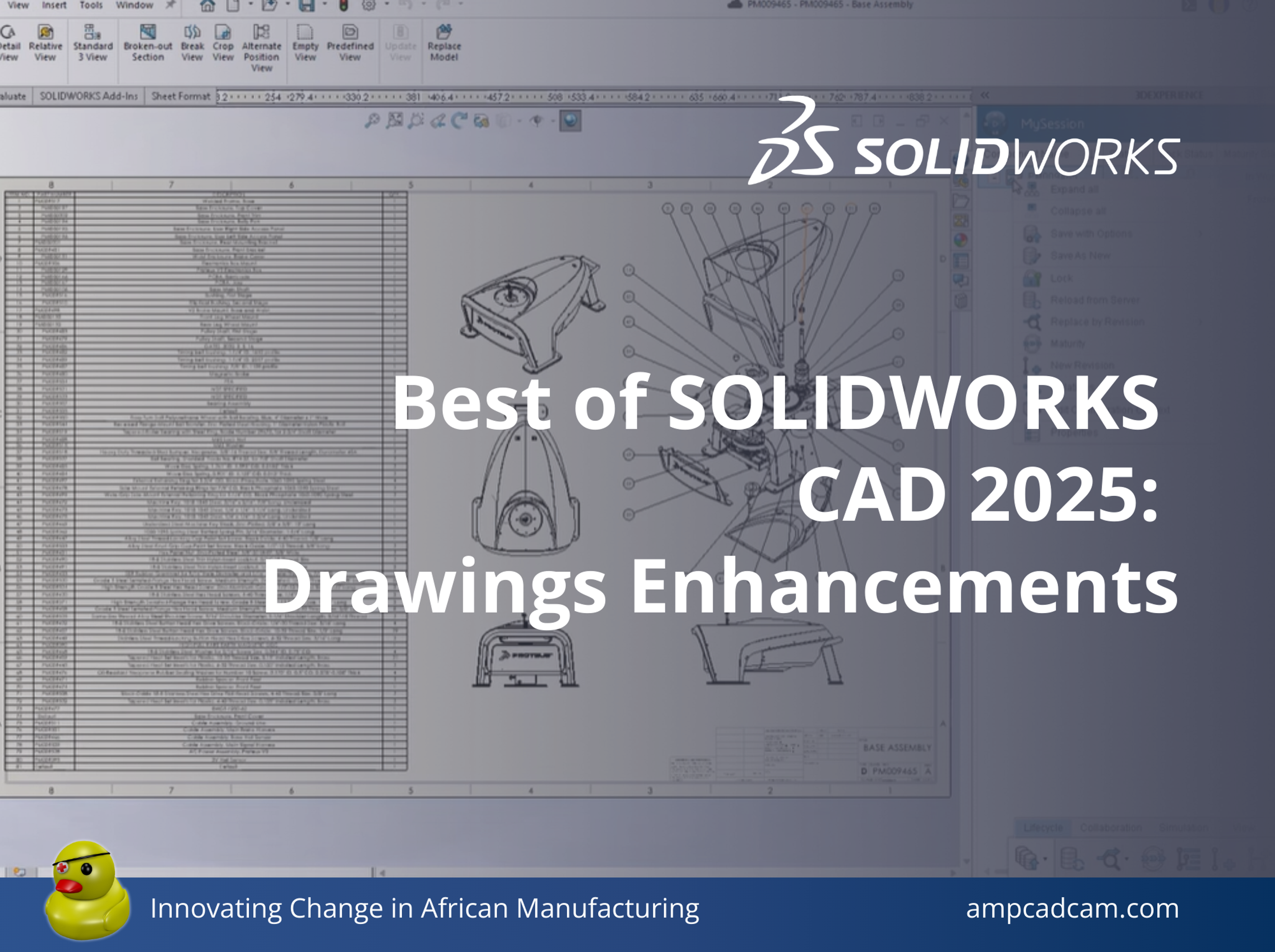 Best of SOLIDWORKS CAD 2025: Drawings Enhancements