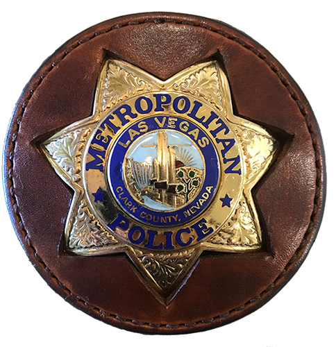 NEVADA - Las Vegas - Badge Holder - Custom made from top quality ...