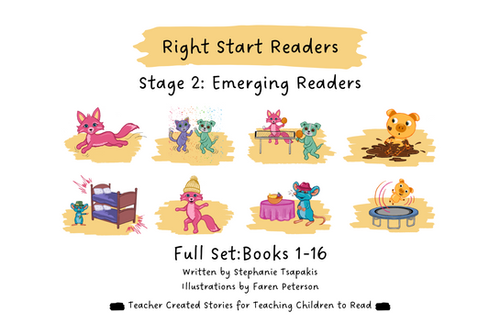 Stage 2: Emerging Readers -Full Set | Right Start Readers