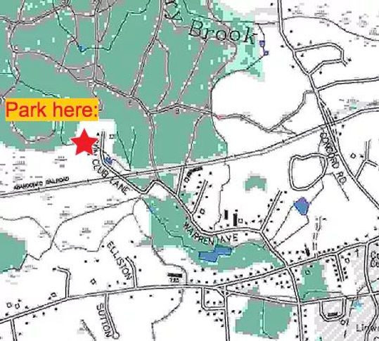 January 5 Walk: Gun Club Lane