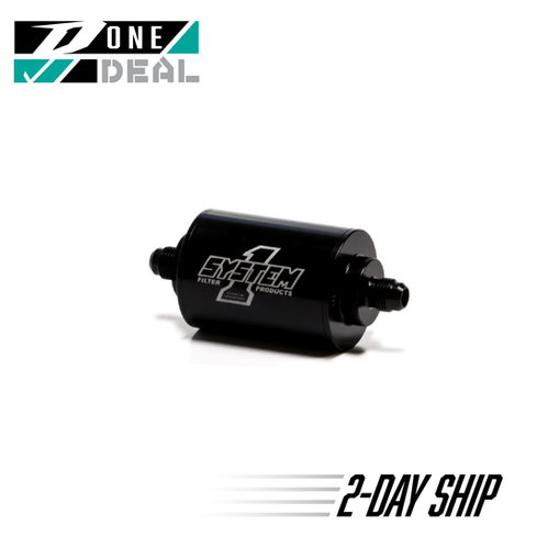 D1 DRIVEN System 1 #6 Inline Fuel Filter 75 Micron From Pump to Rails ...